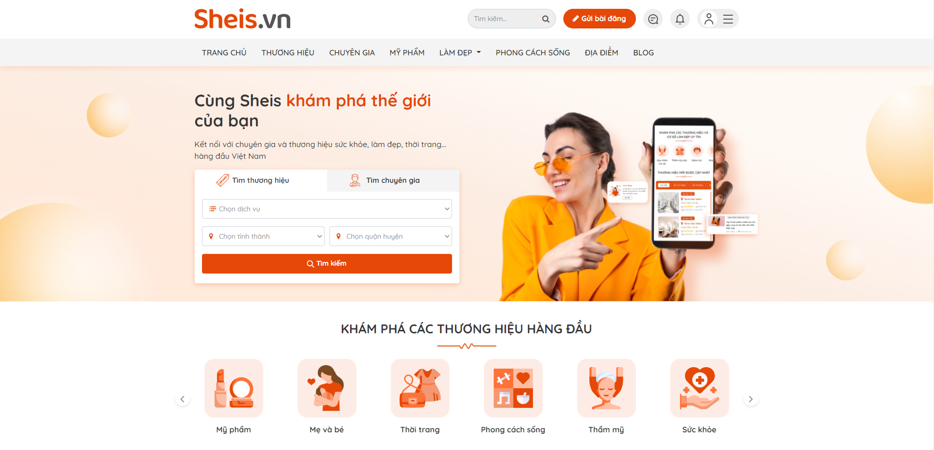 Sheis.vn là Ứng dụng kết nối làm đẹp, thẩm mỹ và sức khỏe: Sheis.vn là ...
